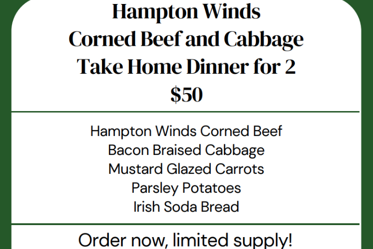 Hampton Winds Corned Beef and Cabbage To Go Dinner | Northampton ...